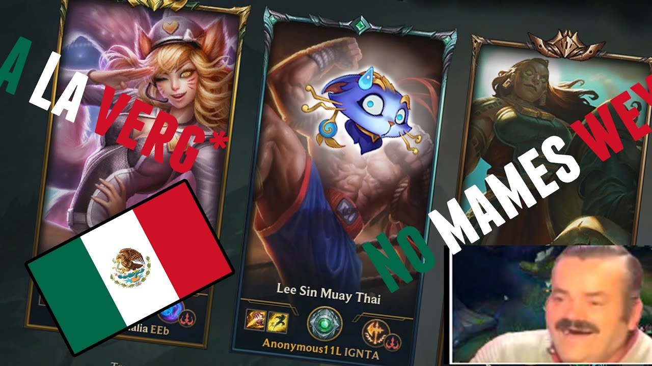 Jugando con Mexicanos a as 3 AM - League of Legends - Andrish Andau ...