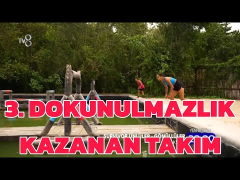 Survivor Türkiye 3. Dokunulmazlık Oyunu kim kazandı?
