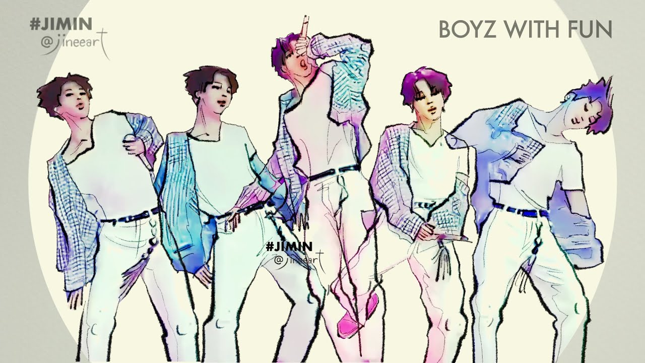 BTS JIMIN Focus 'Boyz with Fun' 흥탄소년단 (2020 Bang Bang Con The Live ...