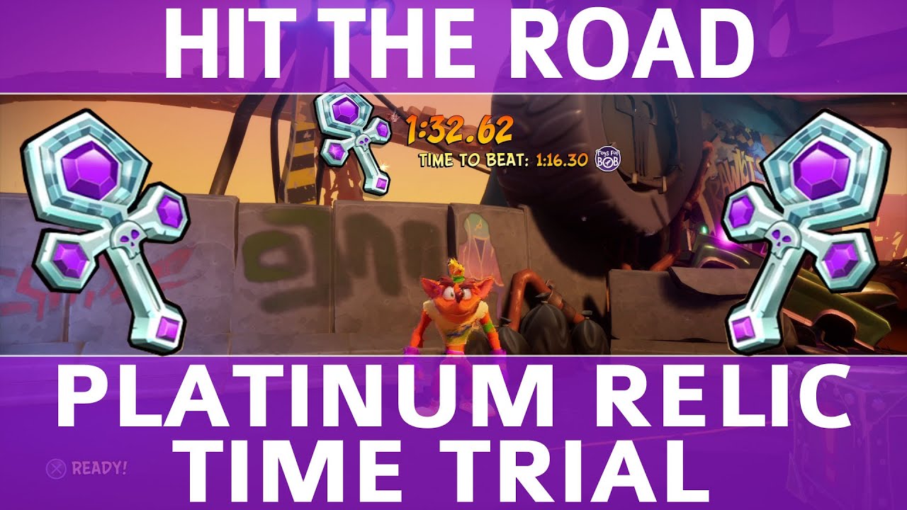 Crash Bandicoot 4 - Hit the Road - Platinum Time Trial Relic (1:32.62 ...