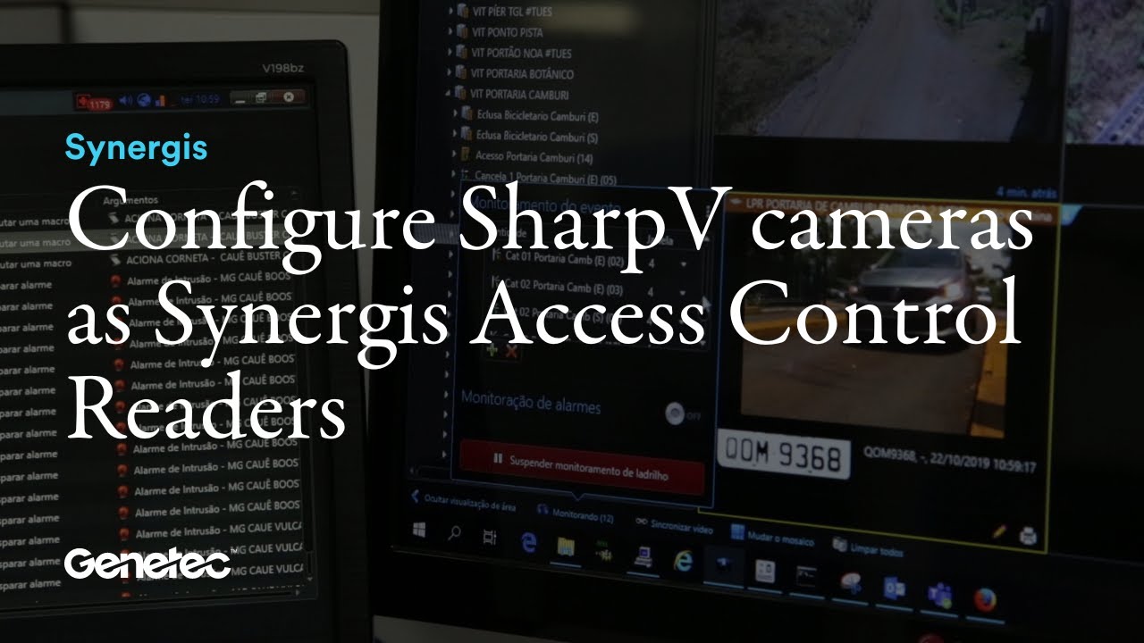 How to Configure SharpV cameras as Synergis Access Control Readers ...