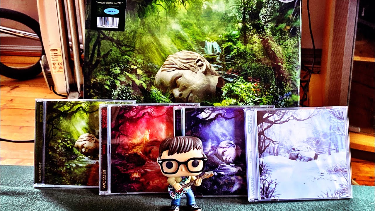 Unboxing Weezer • SZNZ: Spring light blue vinyl - YouTube
