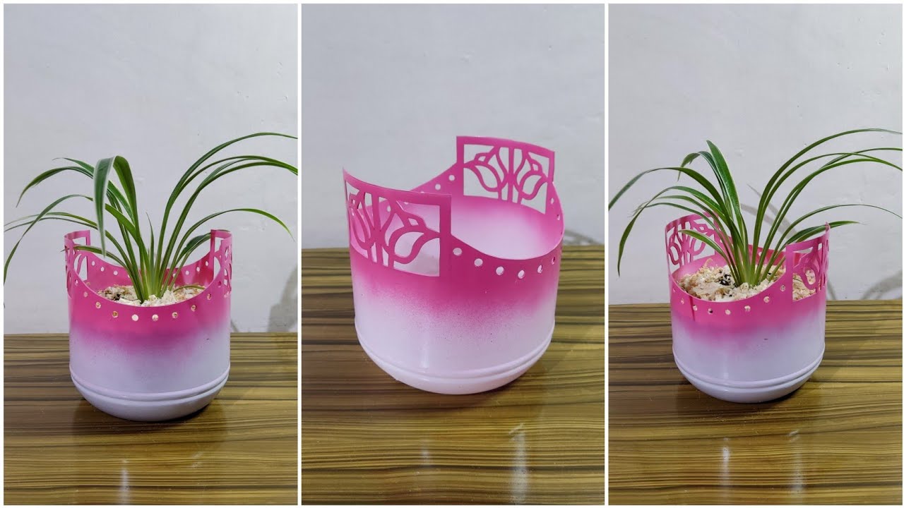 How To Make Plant Pot From Recycled Plastic Bottle YouTube how-to-make-plant-pot-from-recycled-plastic-bottle-youtube