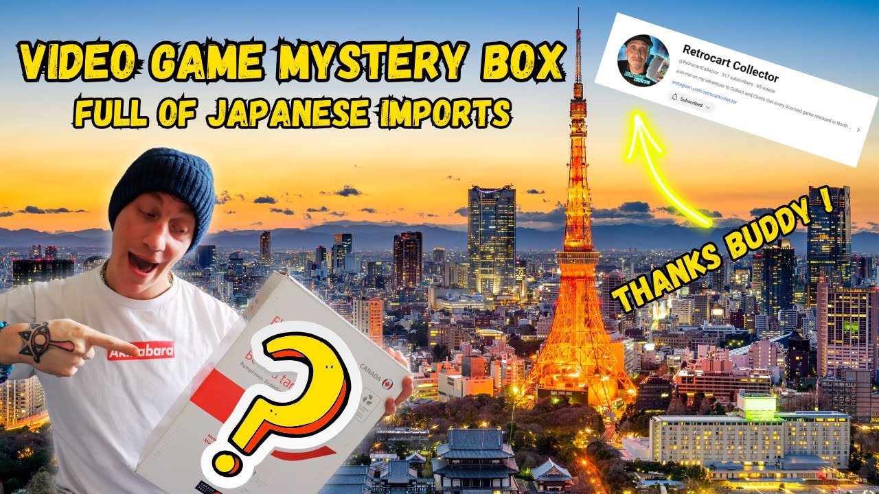 Video Game Mystery Box Unboxing! - YouTube