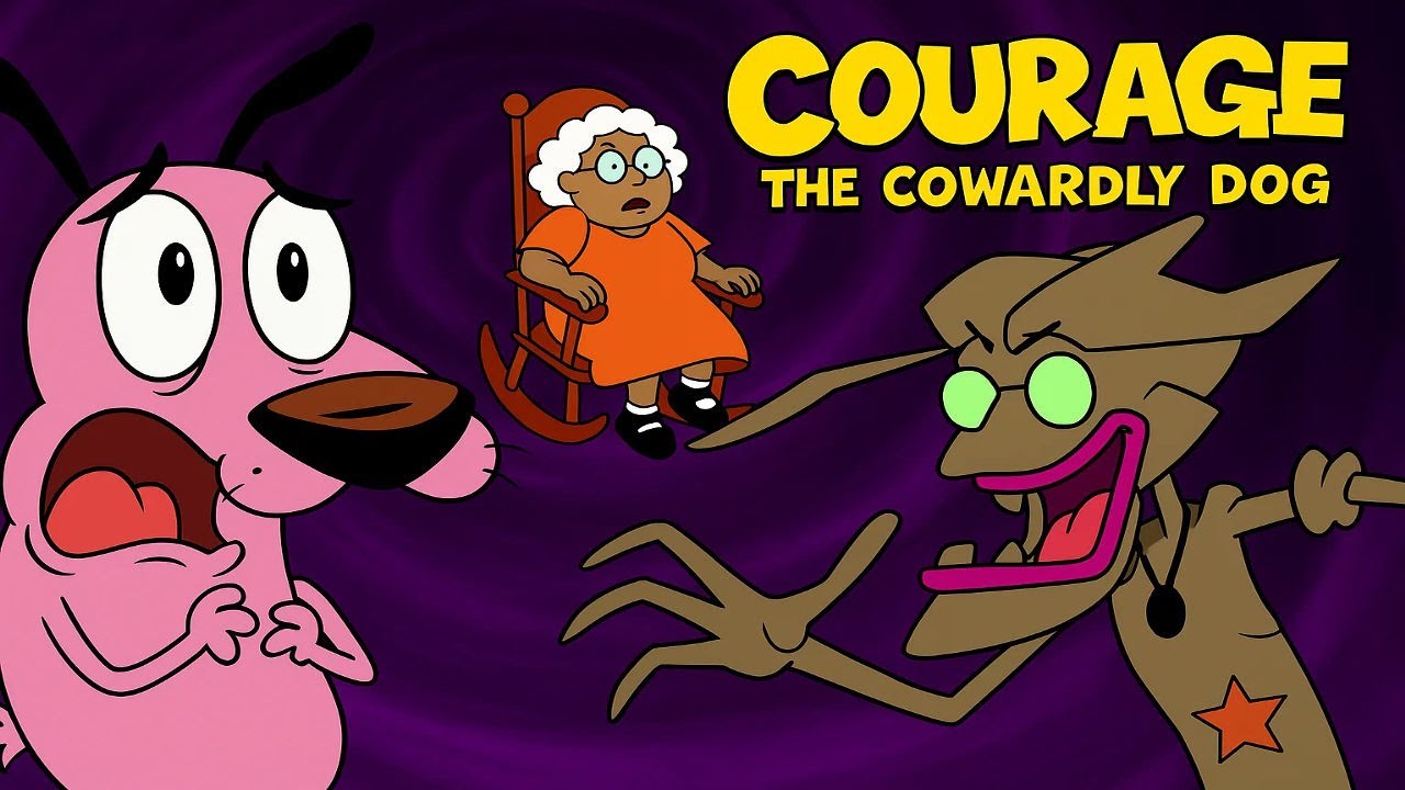 The Strange Paper People of Nowhere – Courage the Cowardly Dog Episode ...