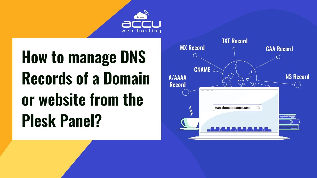How to manage DNS Zone from Plesk Panel? - YouTube