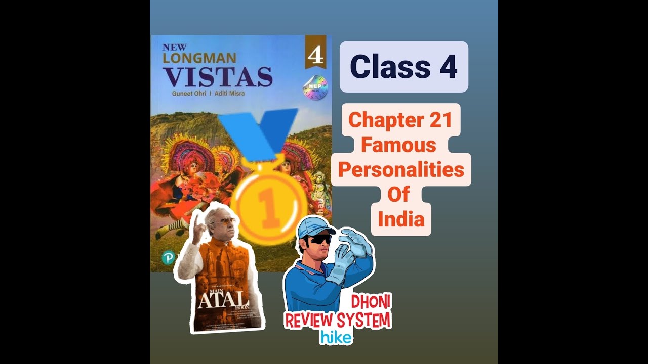 Famous Personalities Of India SST Class 4 Chapter 21 Longman VISTAS famous-personalities-of-india-sst-class-4-chapter-21-longman-vistas