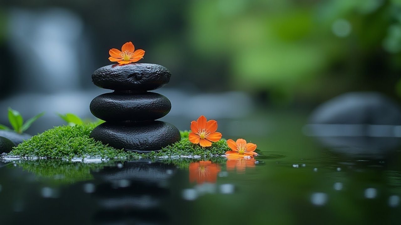 Relaxing Nature Sounds & Gentle Water Flow - Perfect Music for Sleep ...