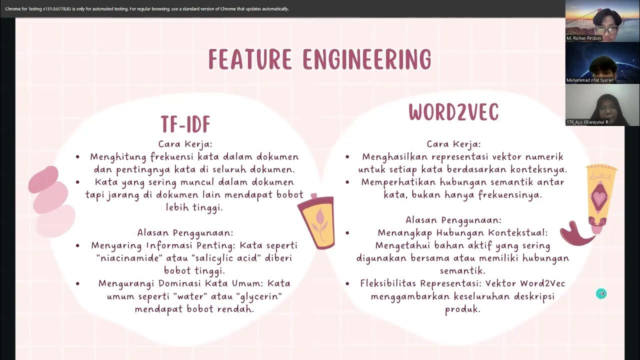 PRESENTASI FINAL PROGRESS TEXT PROCESSING KELOMPOK 9 - YouTube