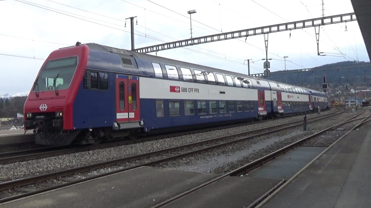 SBB ZVV DPZ in Uzwil - YouTube