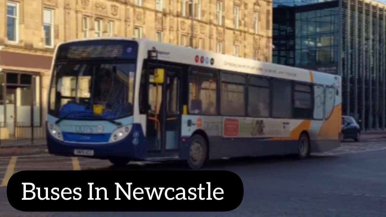 Buses In Newcastle - YouTube