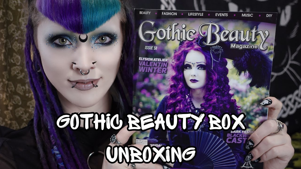 April Gothic Beauty Box unboxing - YouTube