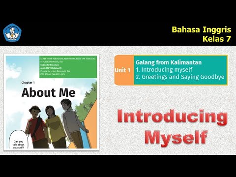 UNIT 1_INTRODUCING MYSELF. Materi bahasa Inggris kelas 7 pada buku ...