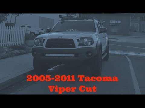 2nd Gen Tacoma Viper Cut - YouTube