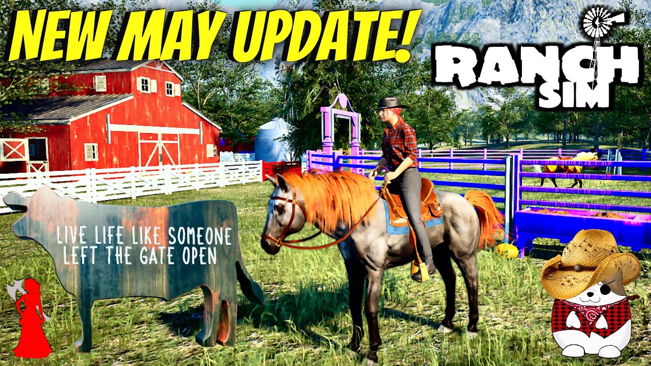 New May Update! Decorations, Storage And Furniture! | Ranch Simulator ...