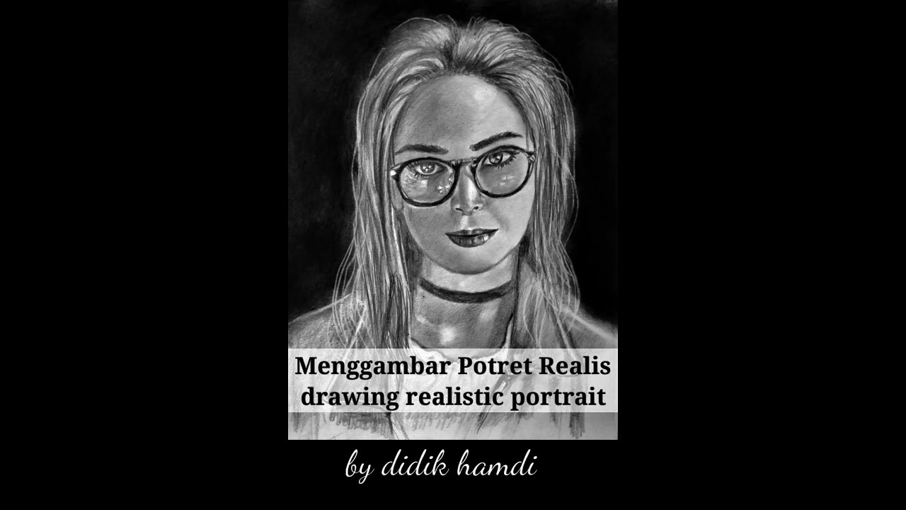 Menggambar Potret Realis 2 | drawing realistic portrait part 2 | - YouTube