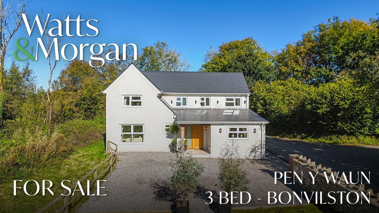 Walk-through property video tour of Pen-y-Waun - Bonvilston - YouTube