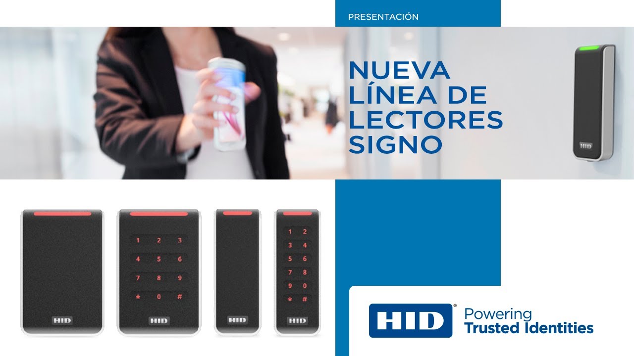 Nueva línea de lectores Signo de HID Global - YouTube