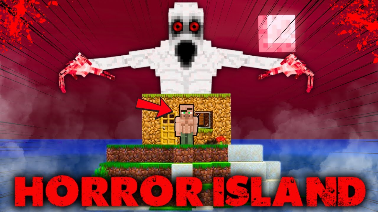 Surviving a TERRIFYING Horror Island in Minecraft... - YouTube