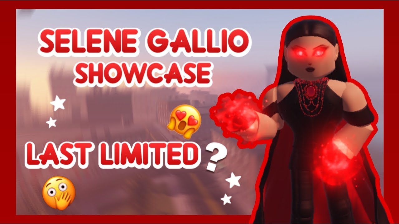 [♦️] SELENE GALLIO SHOWCASE IN NEW JOURNEY | ROBLOX - YouTube
