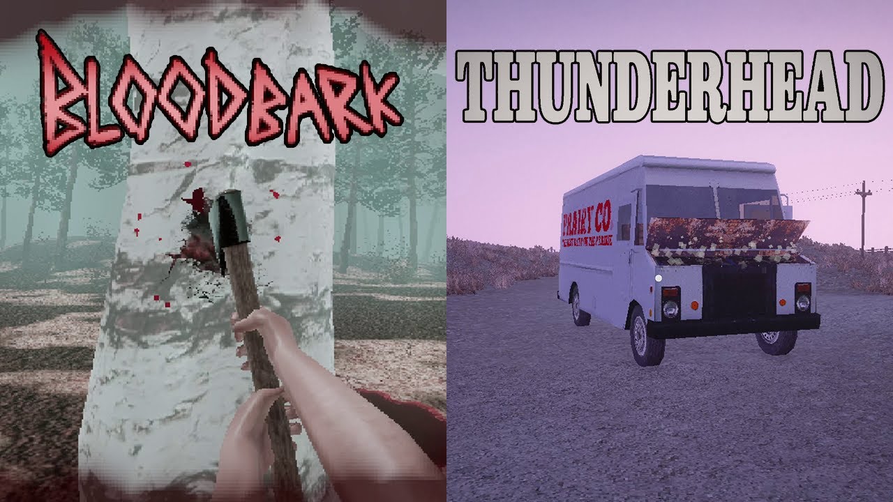 2 Indie Horror Games | BLOODBARK & THUNDERHEAD - YouTube