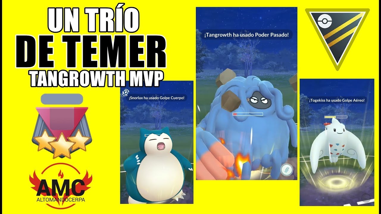 TANGROWTH MVP! BATALLAS DE LIGA ULTRA - POKÉMON GO - YouTube
