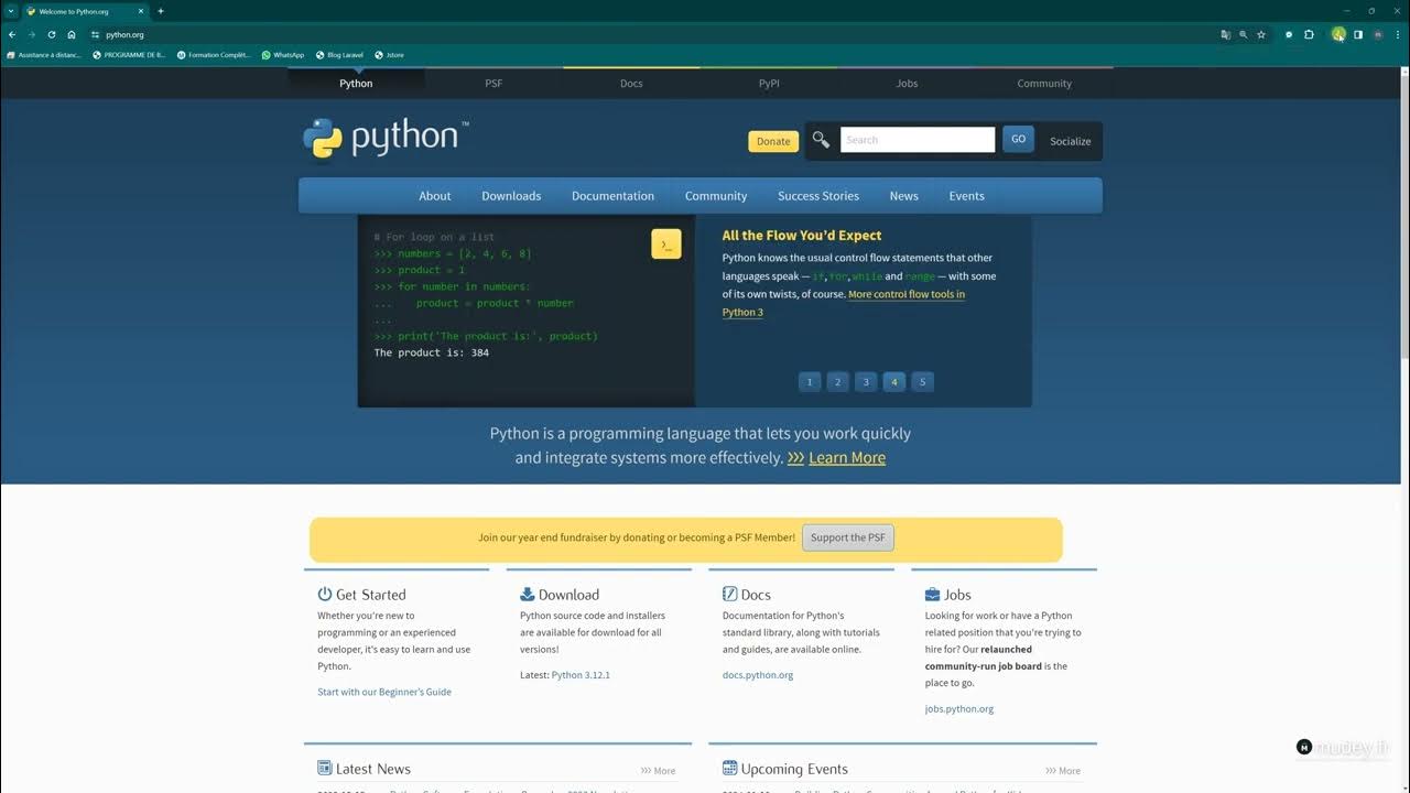 Cours 2 Installation de python - YouTube