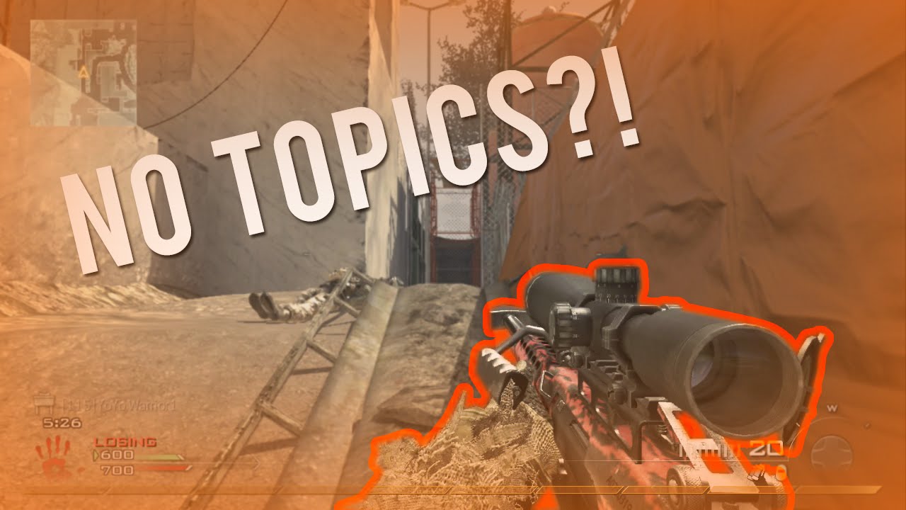 No Topics?!(With Shot) - YouTube