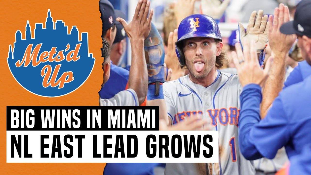 Mets Take Back 1st Place in Miami | Mets'd Up Podcast - YouTube