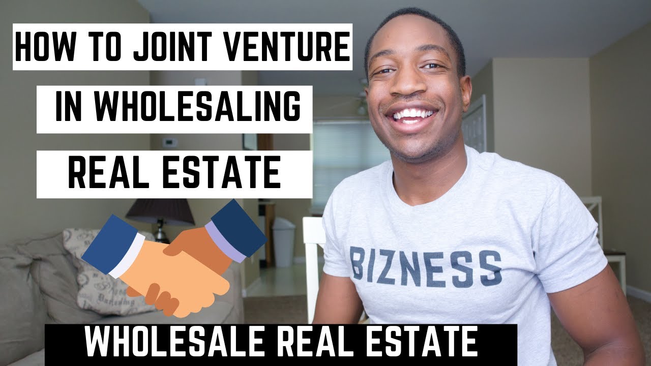 How To JV in Wholesaling Real Estate Joint Venture Partner - YouTube