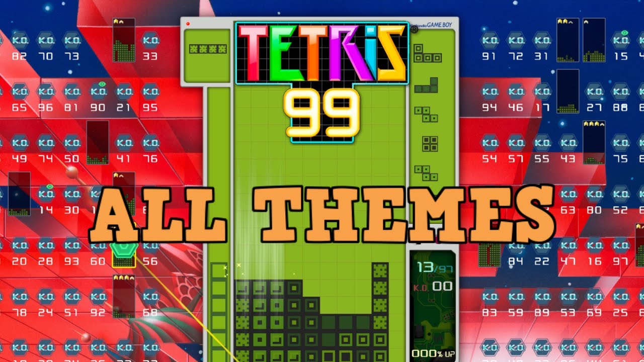 Tetris 99 - All Themes - YouTube