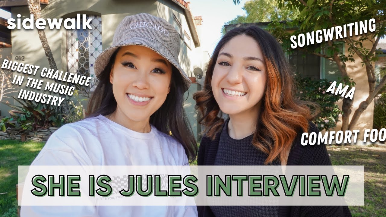 SHE IS JULES interview | sidewalk talk edm - YouTube
