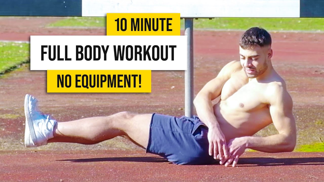 10 Min MONSTER Full Body Workout //No Equipment - YouTube
