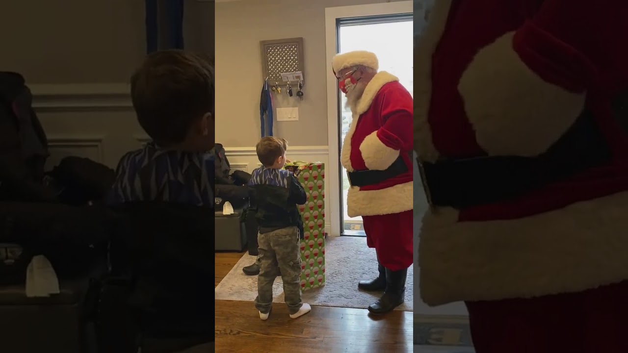 Mall Delivers Nerf Gun After Video of Santa Bringing Boy to Tears Goes ...