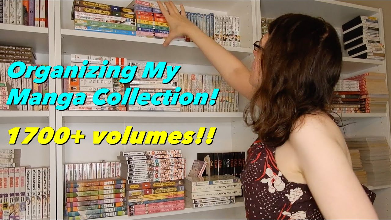 organize my huge 1700+ volume manga collection with me! Fun with new ...