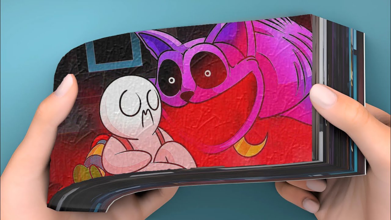 Poppy Playtime All Chapters Summary Part 12 | FlipBook Animation - YouTube