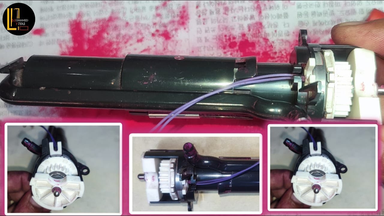 How to fix change toner rubber pump RICOH MPC 3002, 2500, 4504, 3504 ...