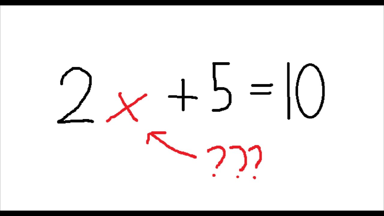 HOW TO FIND X (Simple Algebra) - YouTube