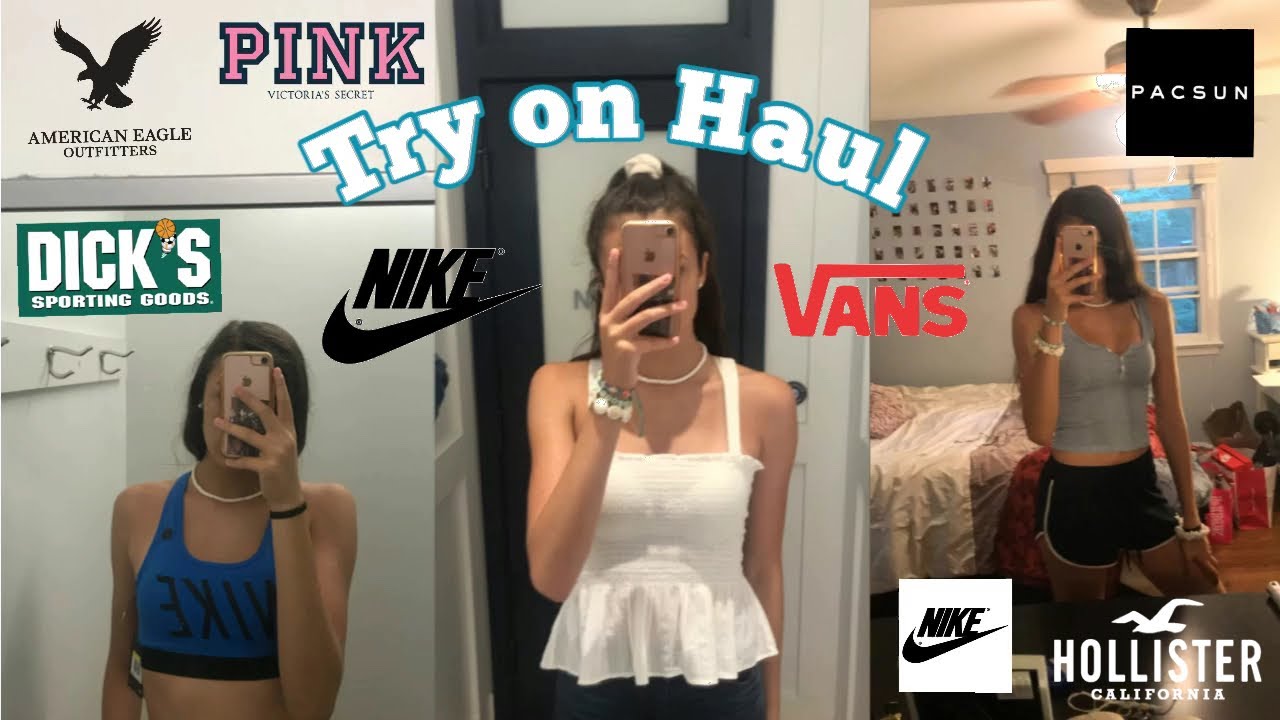 Back to School Try-on Haul - YouTube
