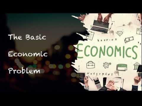 CAIE IGCSE - Economics unit 1.1 - The Basic Economic Problem - YouTube