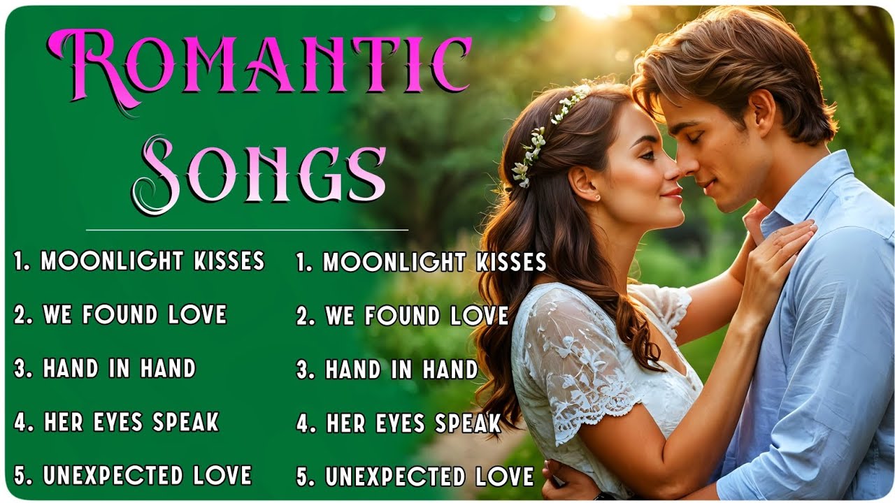 Top 5 English Romantic Love Songs - YouTube
