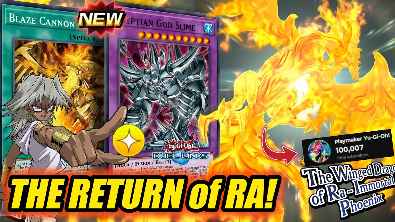 The RETURN of a GOD: NEW WINGED DRAGON of RA Support and 100.000 ...