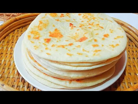 കുബ്ബൂസ് വളരെ എളുപ്പം /home made khubos/how to make khubbos/easy ...