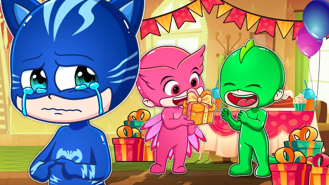 PJ Masks 2D Animation | Oh No! Poor isolated catboy!? - Catboy's Life ...