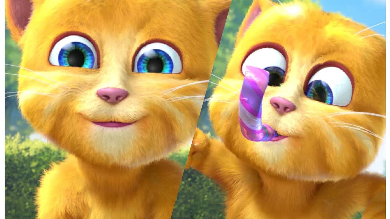 talking tom game viral video game talking tom ginger 2 playing the gake ...