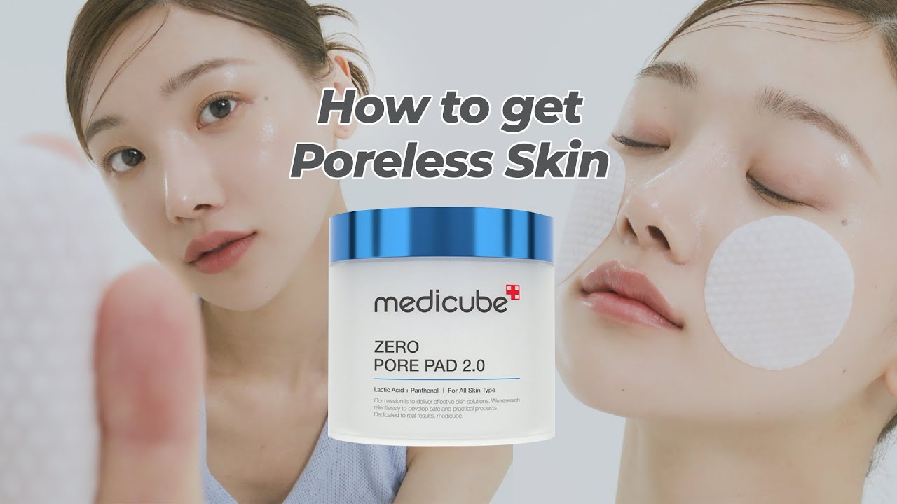 HOW TO GET PORELESS SKIN #medicube #메디큐브 #shorts - YouTube
