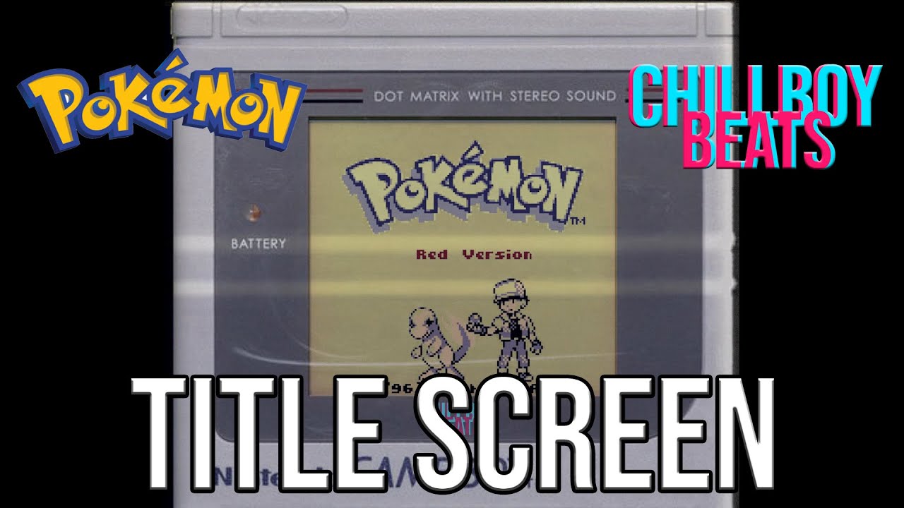 Title Screen - Pokemon R/B/Y Synthwave / Retrowave Remix [VISUALIZER ...