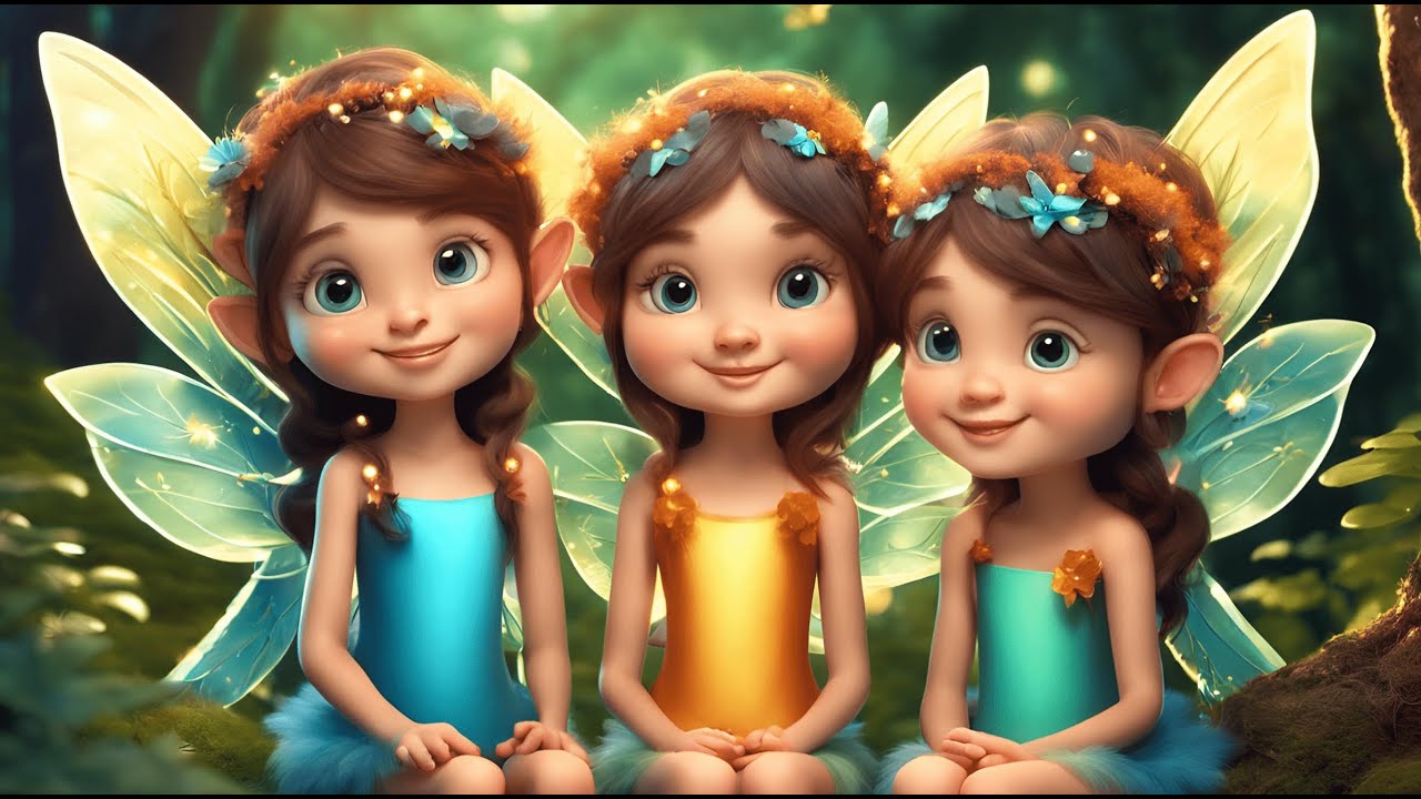 Bedtime Stories | A tale of Three Little Fairies | Kids Story | Fun ...
