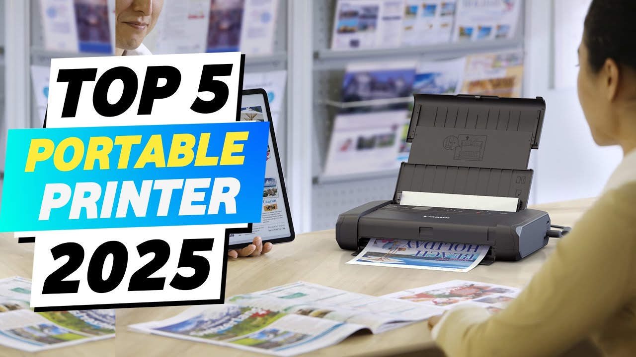Top 5 Best Portable Printers 2025 | Best Portable Printer For Travel ...