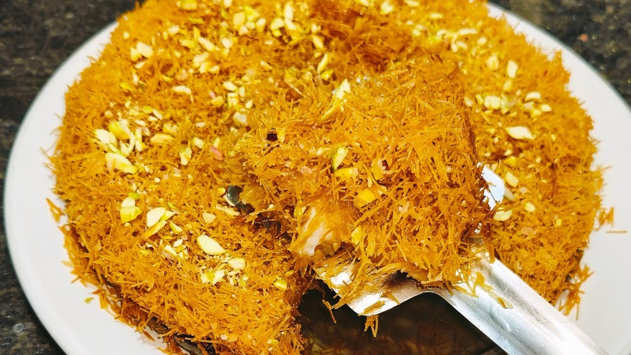 How To Make Kunafa without oven | How To Make Kunafa | Simple & Easy ...
